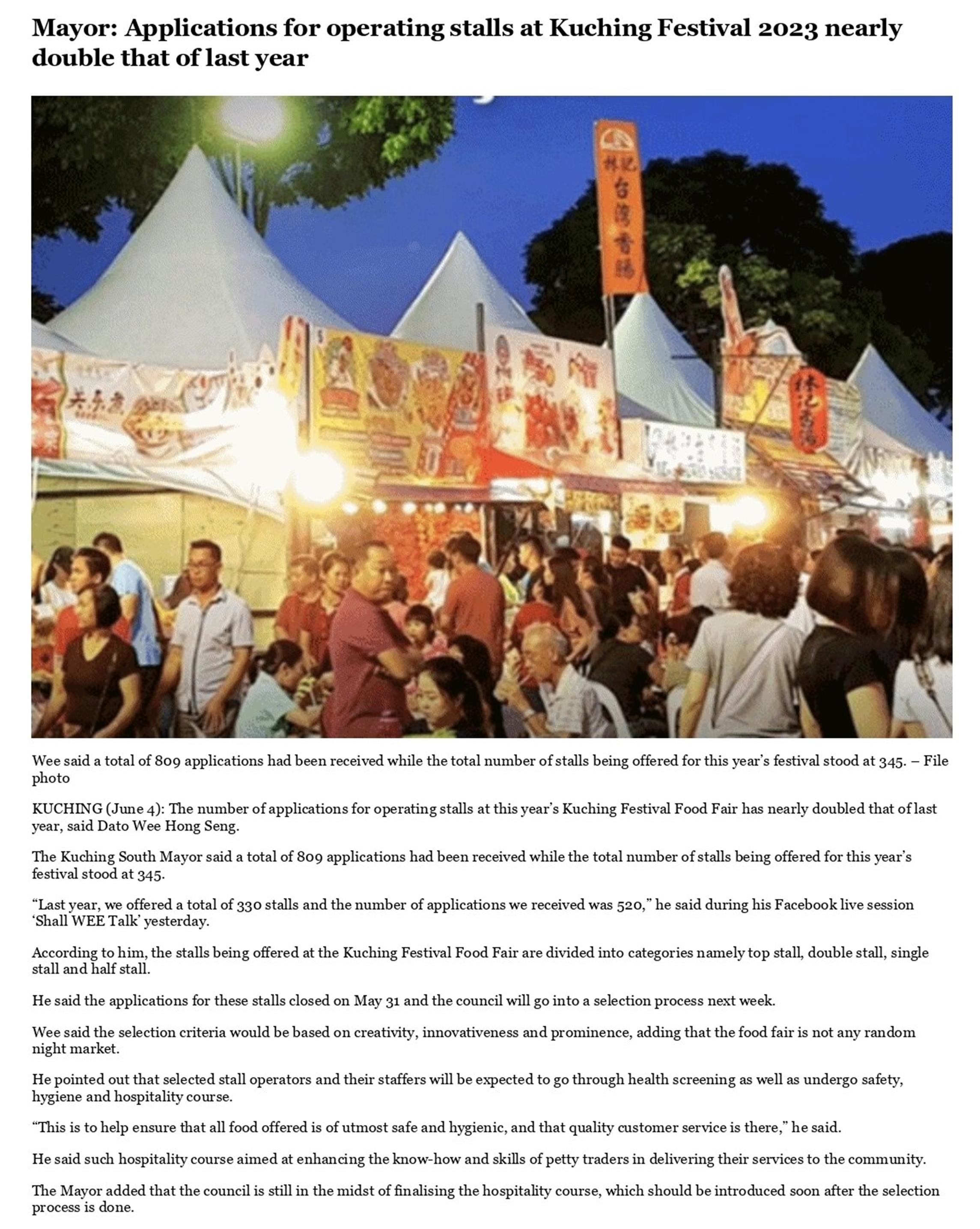 News - Official Website of Council of the City of Kuching South