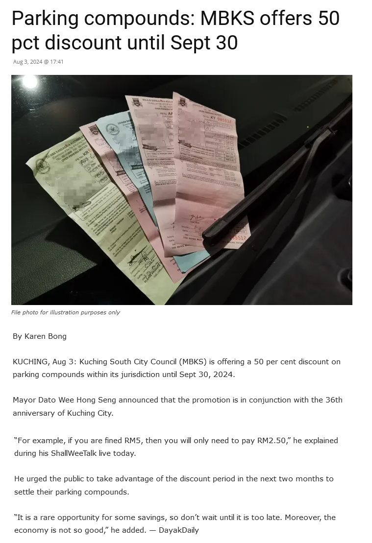 News - Official Website of Council of the City of Kuching South